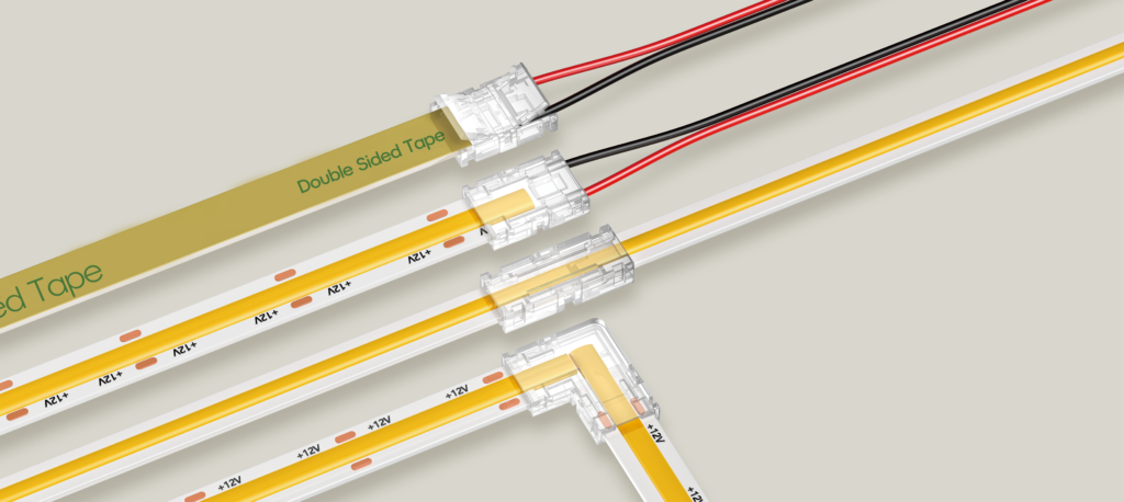 LED strip connectors - fongkit