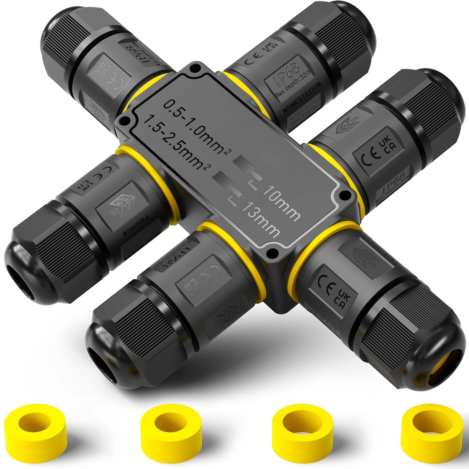 IP68 6-way Waterproof Connector - fongkit